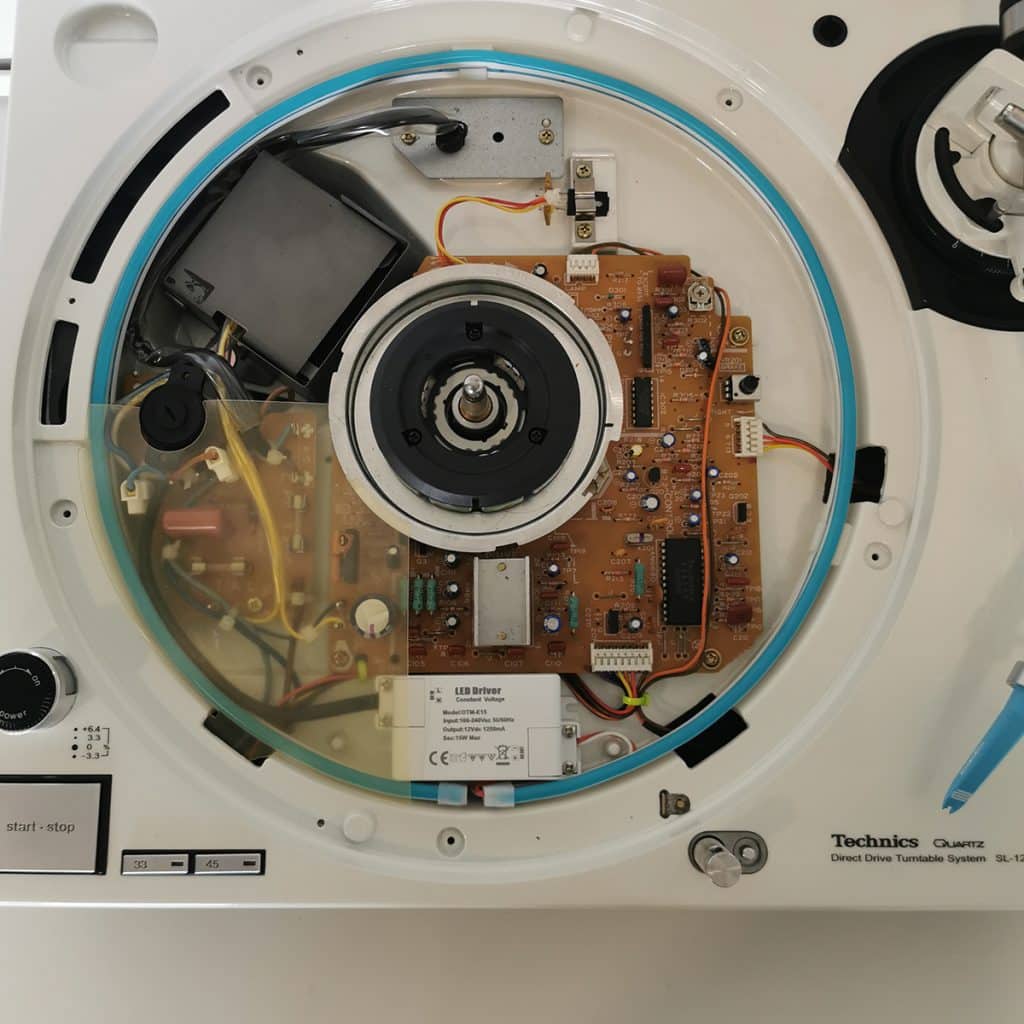 Custom Technics 1210 MK5 • Lamborghini Pearl White • Pimp My Decks