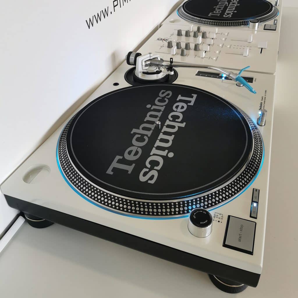 Custom Technics 1210 MK5 • Lamborghini Pearl White • Pimp My Decks
