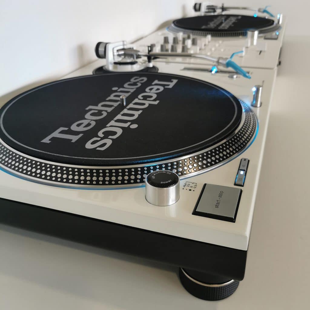 Custom Technics 1210 MK5 • Lamborghini Pearl White • Pimp My Decks